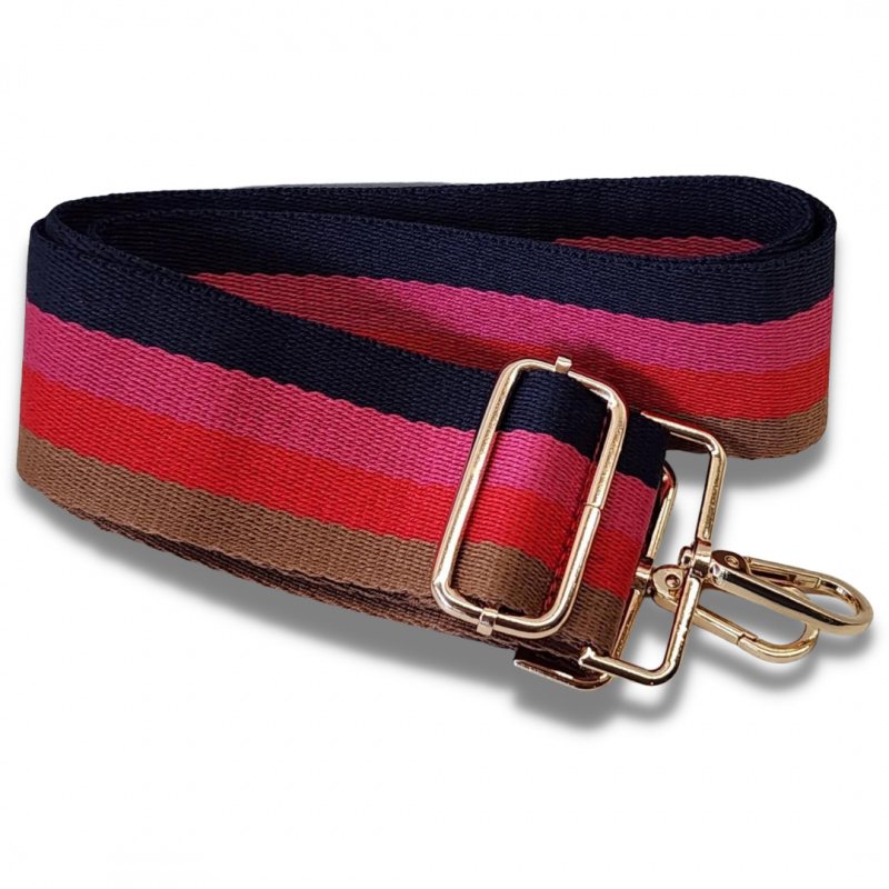 Bag Strap - 4 Stripe Rouge